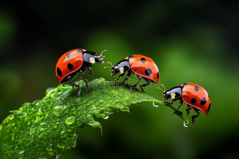 Ladybugs, Fluttering Wings, Taking Flight Bring a Moment of Joy As they ...