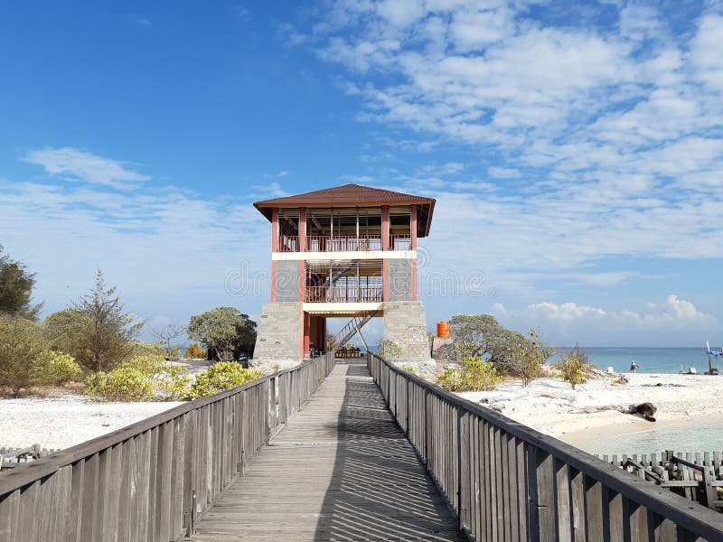 Lae Lae Island Little Tower Stock Photo - Image of house, waterway ...