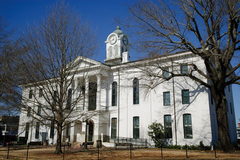 Lafayette County Courthouse in Oxford, Mississippi Stock Image - Image ...