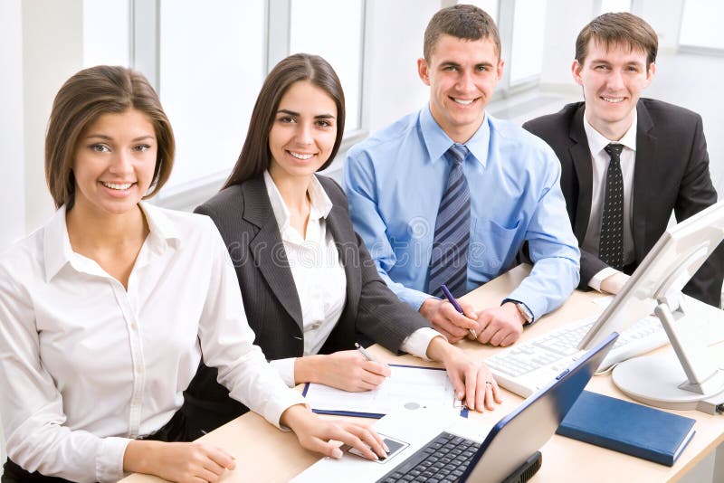 Lagarbete arkivfoto. Bild av flicka, kvinnlig, företags - 26663764