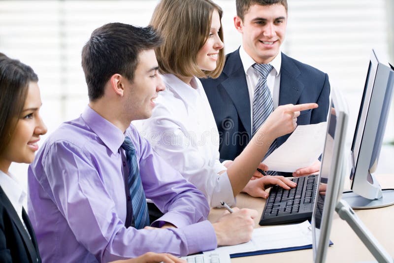 Lagarbete arkivfoto. Bild av affärsman, grupp, ledare - 22156392