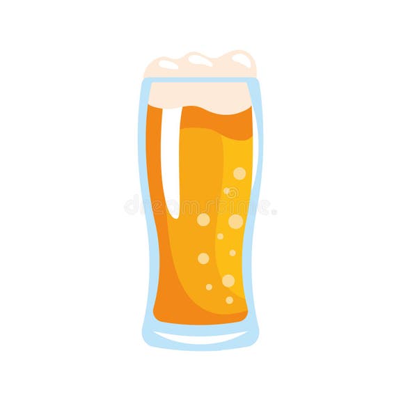 Lager beer glass drink stock vector. Illustration of vector - 320507635