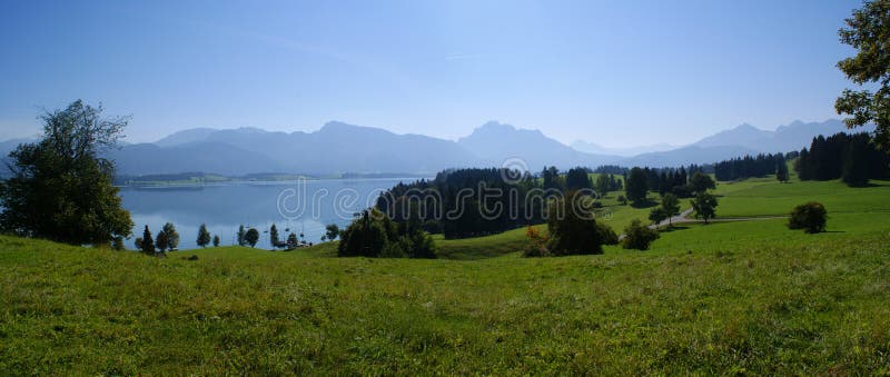 Lago alpino, alpi, Austria fotografia stock. Immagine di foresta - 22803930