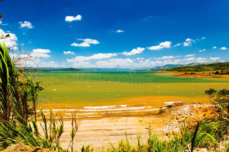 Lago Arenal Costa Rica foto de archivo. Imagen de rancho - 85865782