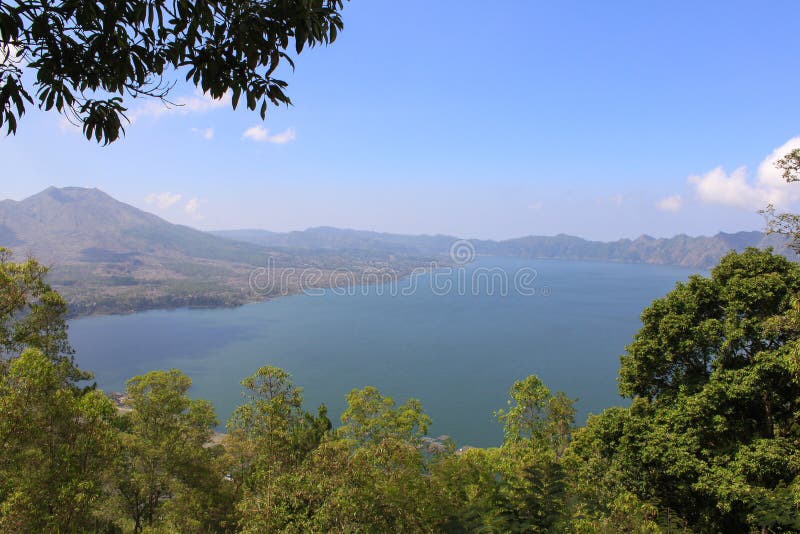 Lago Batur - Bali, Indonesia Fotografia Stock - Immagine di corsa, bali ...