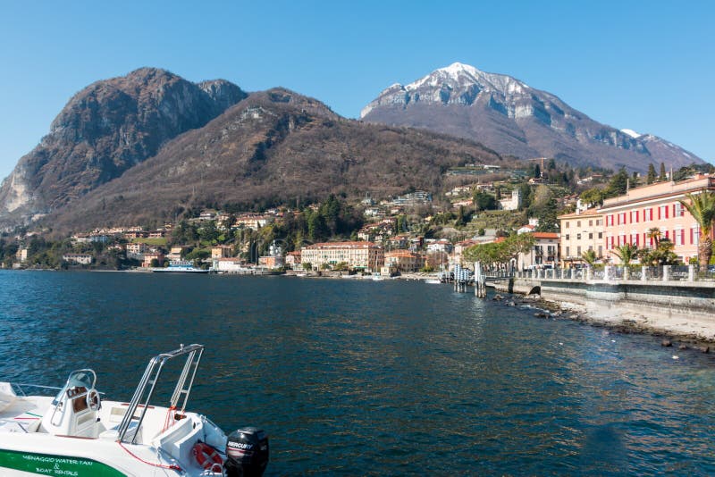 Lago Como fotografía editorial. Imagen de lago, recorrido - 119643477