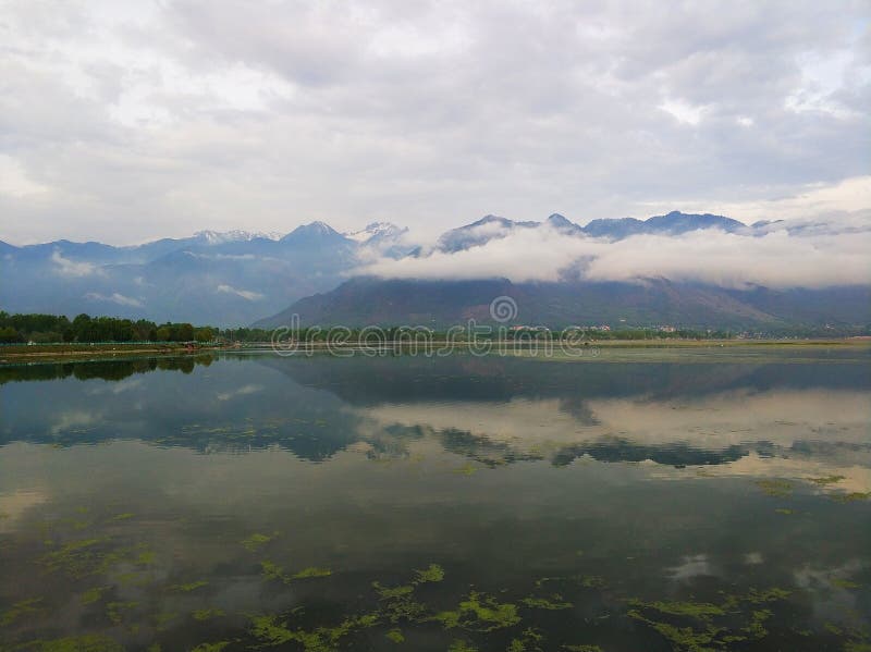 Lago Dal de Sri Nagar imagen de archivo. Imagen de lago - 132124763