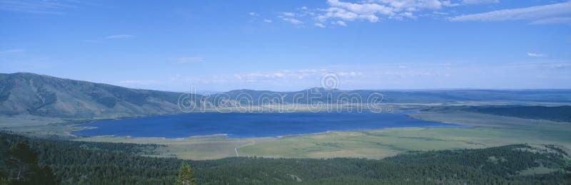 Lago Henry, imagen de archivo. Imagen de planicies, arbolados - 23171773