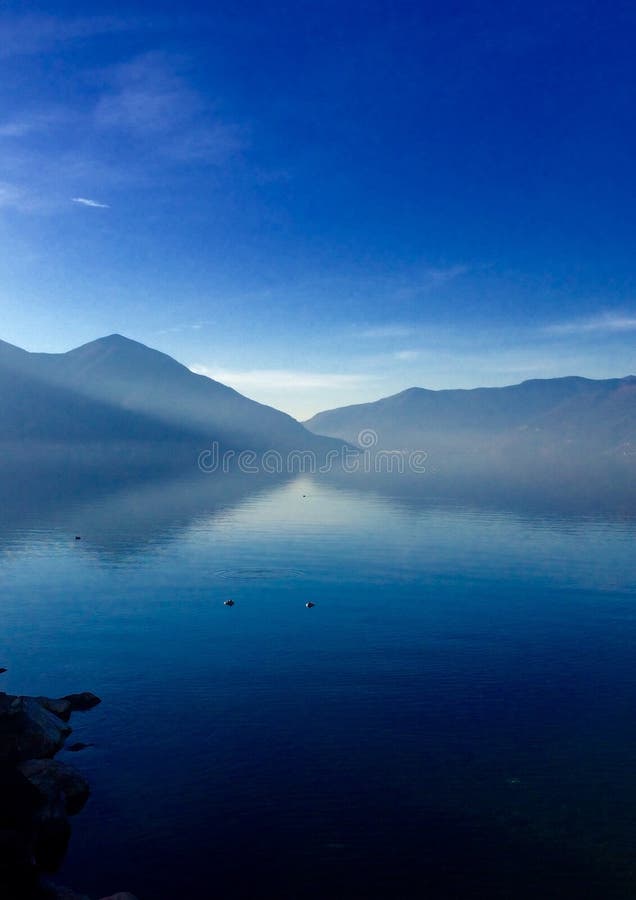 Lago Maggiore stock photo. Image of blue, lake, lago - 65458048