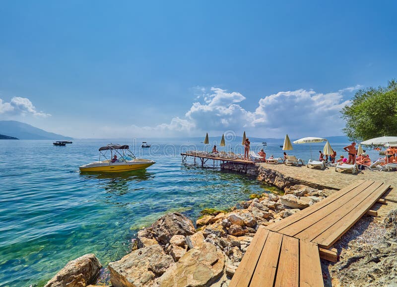 Ohrid, Macedonia immagine editoriale. Immagine di stupore - 102279995