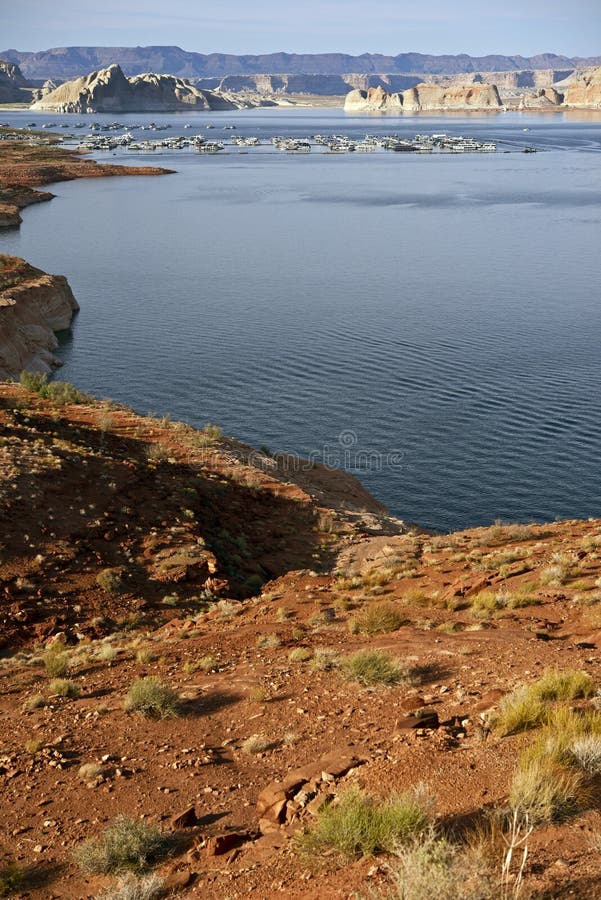 Lago Powell Boating foto de archivo. Imagen de lago, kayac - 32433062