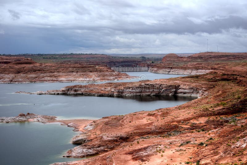 Lago Powell Arizona imagen de archivo. Imagen de gota - 55353187