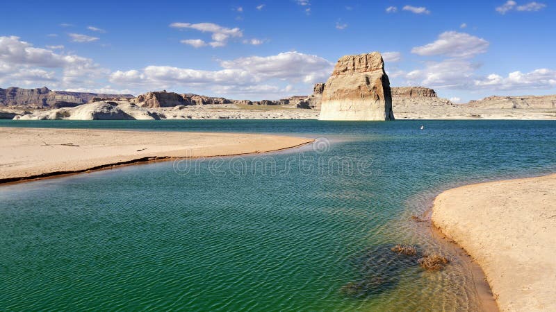 Lago Powell, Utah - Arizona Fotografia Stock - Immagine di corsa ...