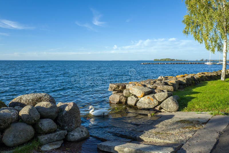 Lago Vattern imagen de archivo. Imagen de verano, charca - 105668677