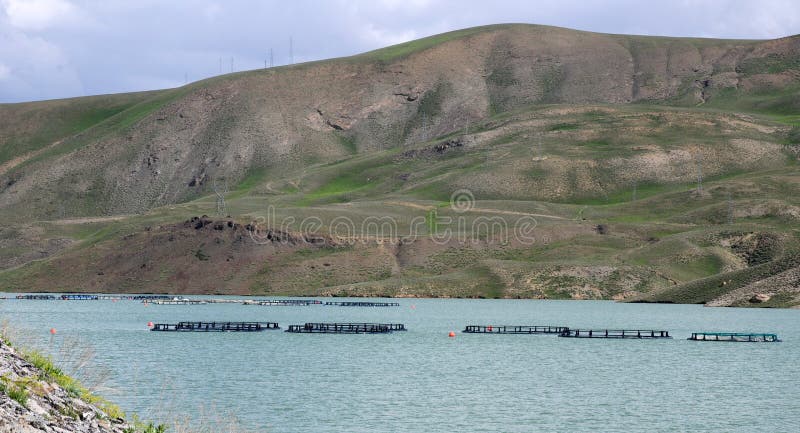 Lago zernek imagen de archivo. Imagen de furgoneta, terreno - 270797005