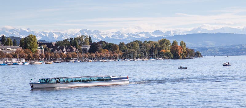 Lago Zurich foto de archivo. Imagen de edificio, zurich - 35100962