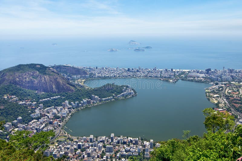 Lagoa, Rio de Janeiro stock photo. Image of leblon, brazilian - 28946406