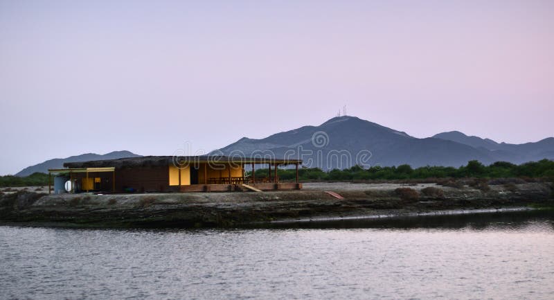 Lagoon house stock image. Image of mountains, travel - 86323647