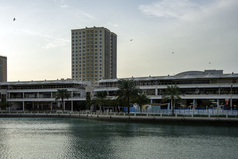 The Lagoon Park Manama Bahrain Editorial Image - Image of garden ...