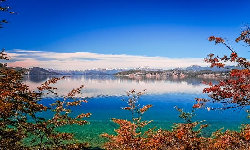 Districto Argentino Del Lago Imagen de archivo - Imagen de belleza ...