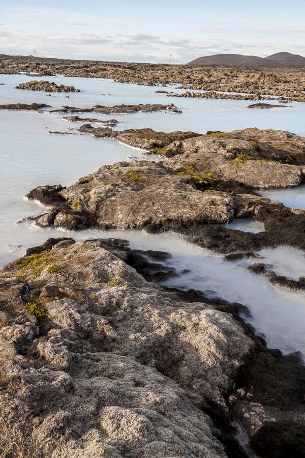 Laguna azul, Islandia foto de archivo. Imagen de reikiavik - 94185116