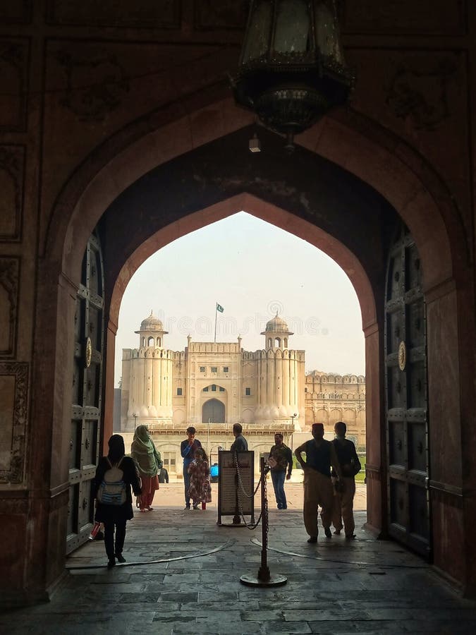 Lahore Fort Pakistan editorial image. Image of monastery - 241466045