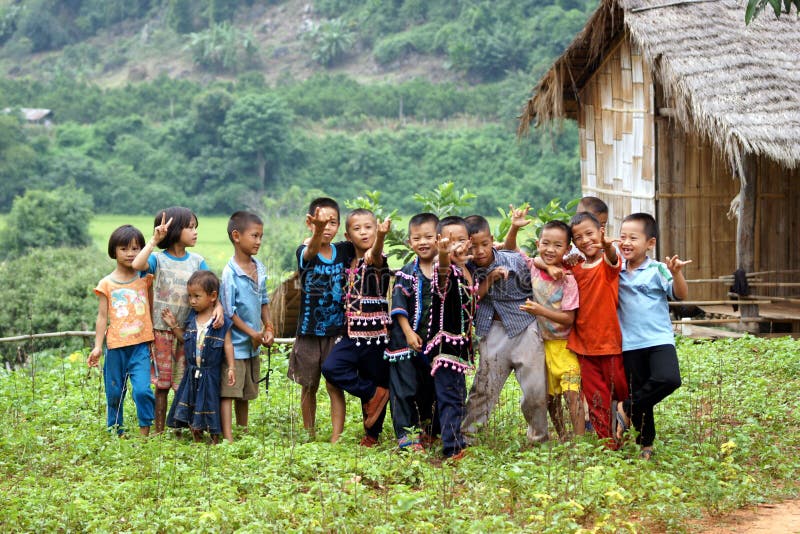 Lahu hill tribe editorial stock photo. Image of green - 13445953