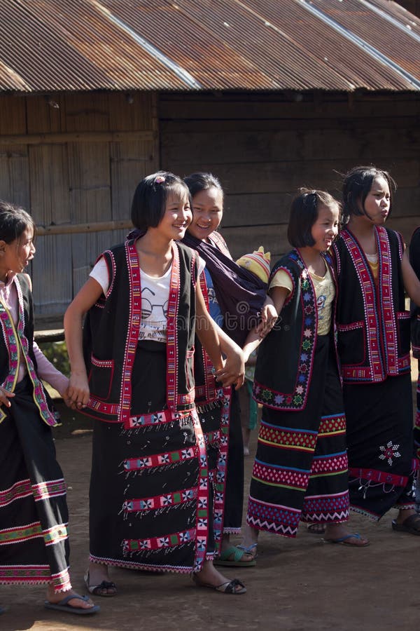 Lahu tribe women editorial image. Image of natural, girl - 24391795