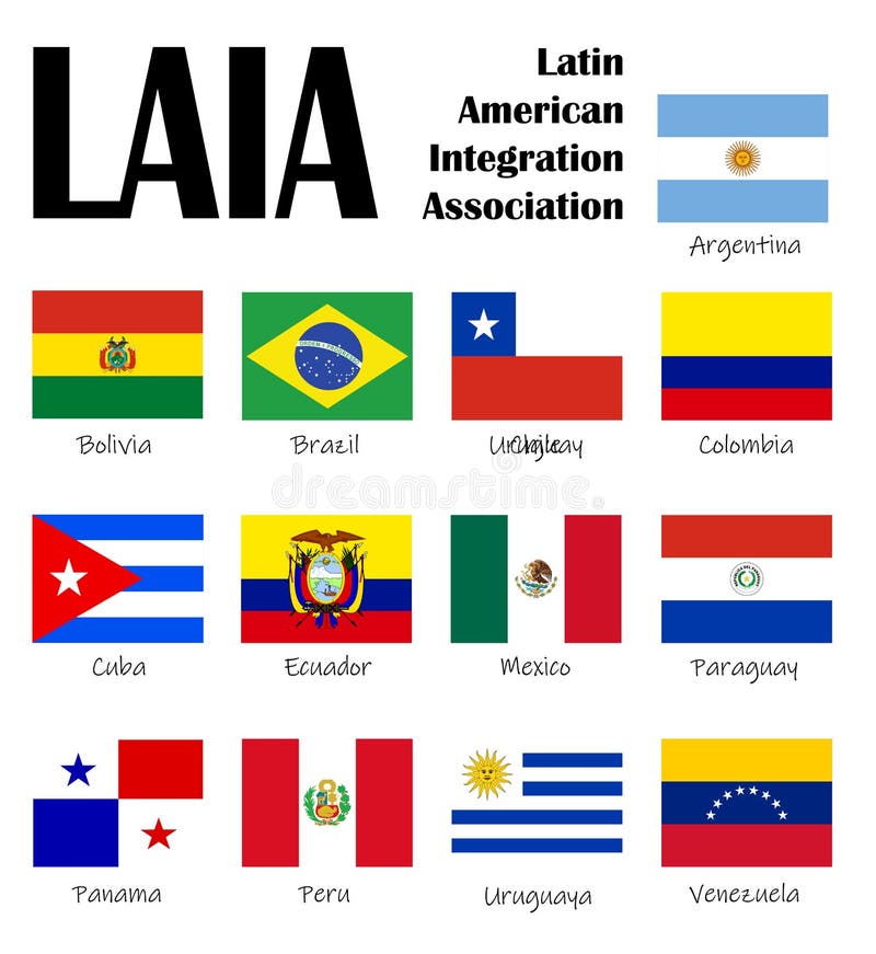 LAIA - Latin American Integration Association Stock Vector ...