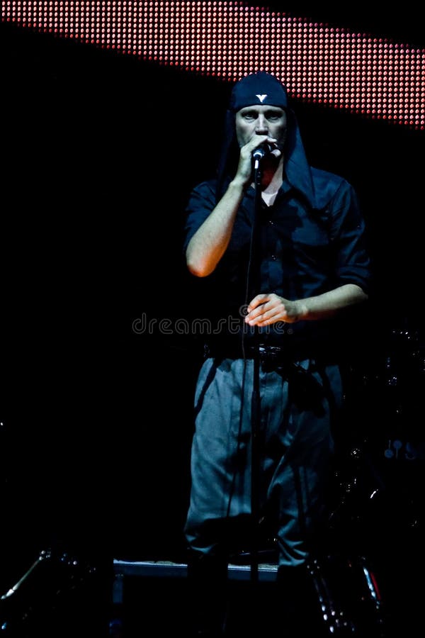 LAIBACH - rock singer editorial stock photo. Image of rock - 12895573