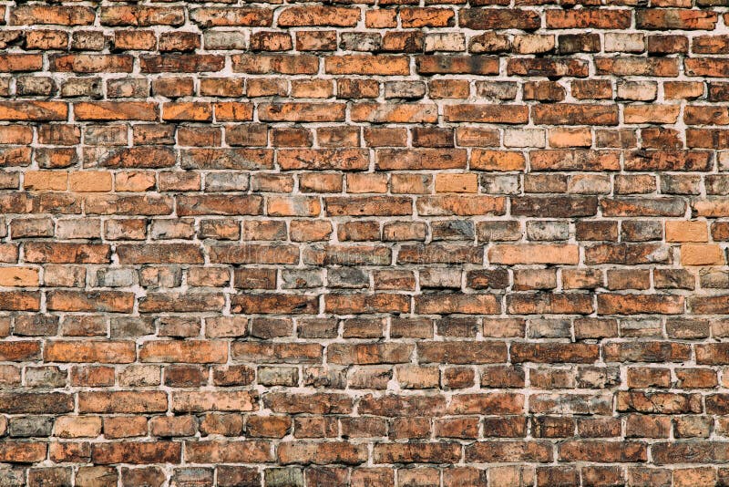 Laid-old wall of bricks stock photo. Image of brown, surface - 82792136