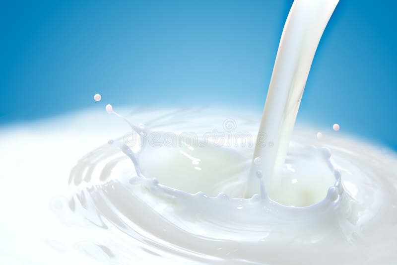 Lait image stock. Image du manger, liquide, lait, fermer - 14225457