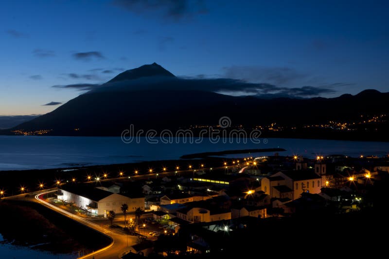 Lajes do Pico village stock image. Image of light, metropolitan - 23920219