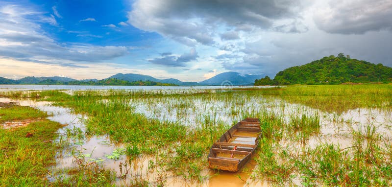 Lak Lake stock image. Image of panorama, lake, forest - 50048081