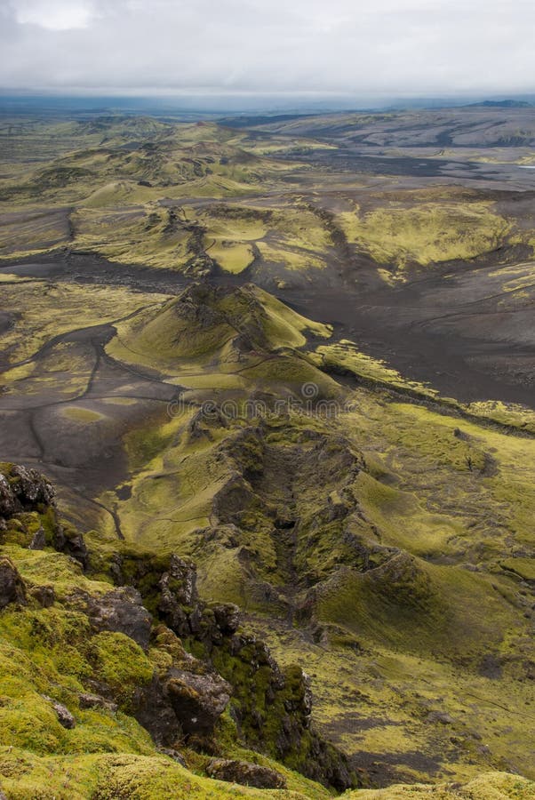 Lakagigar stock image. Image of moss, mountains, park - 37970231