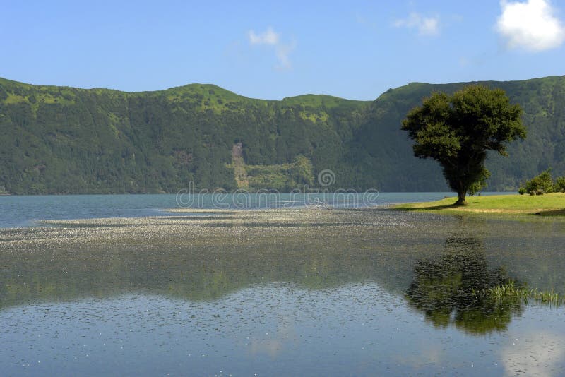 Lake Cerrillos stock image. Image of retreat, environment - 30974471