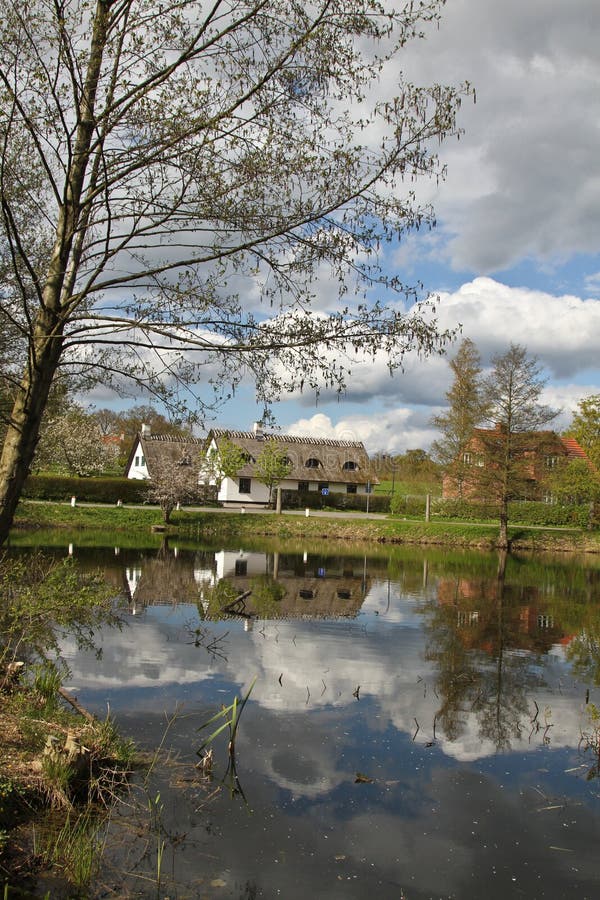 Lake stock image. Image of countryside, house, rural - 27123379