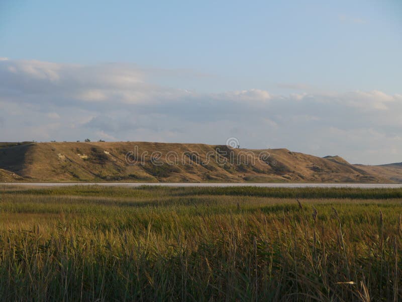 Lake stock image. Image of mound, rush, hummock, knoll - 27215667