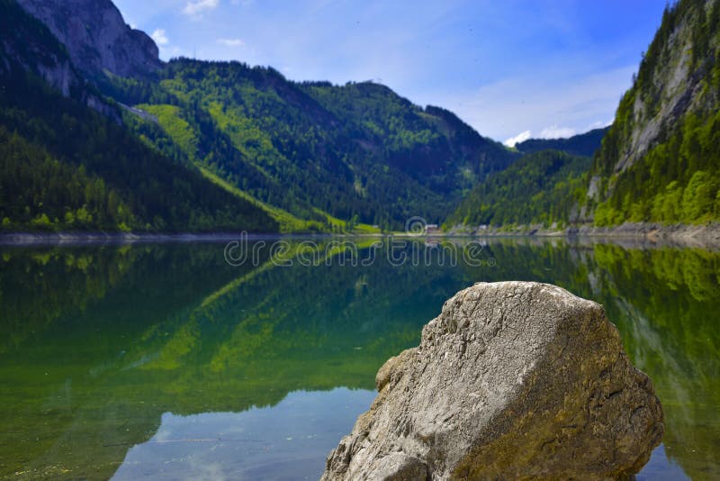Lake stock image. Image of watercourse, cliff, inlet - 85324277