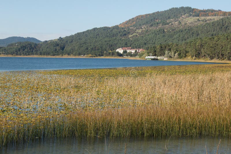 Lake Abant stock image. Image of water, turkey, view - 61680941