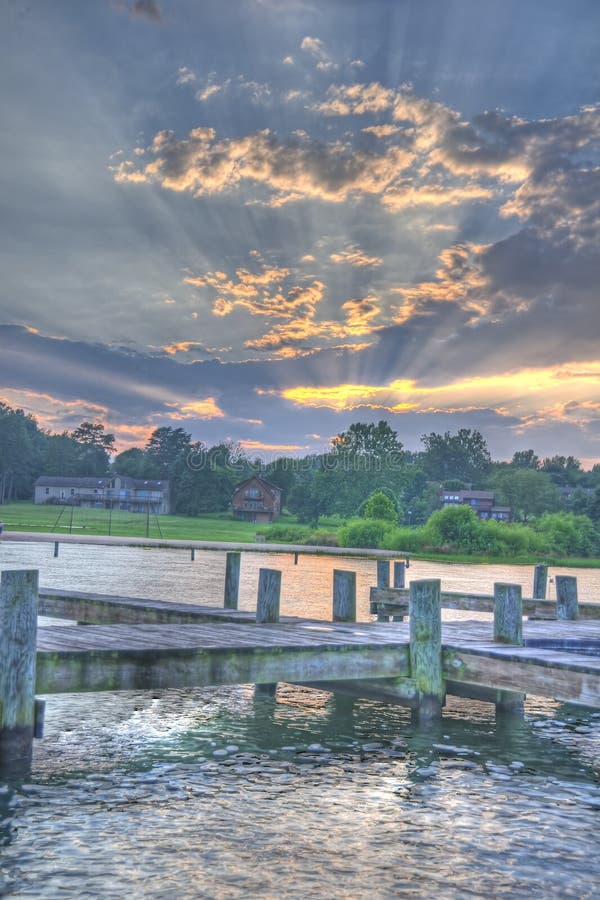 Lighthouse at Sunset stock image. Image of early, anna - 700231