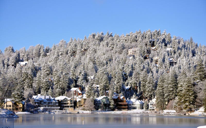 Lake Arrowhead stock photo. Image of water, arrowhead - 18121244