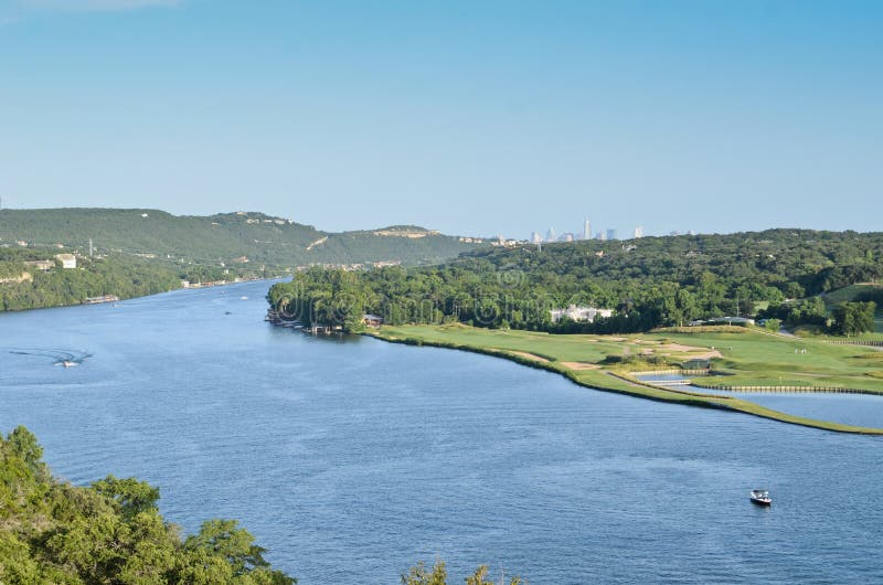 Austin Skyline editorial photography. Image of downtown - 20309302