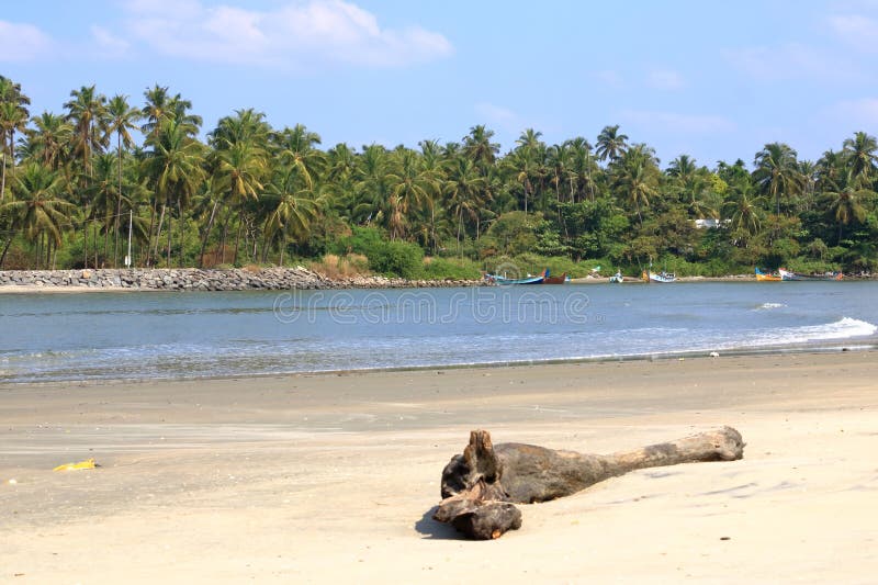 The Lake and Backwaters Behind Dharmadam Beach in Kannur, Kerala, India ...