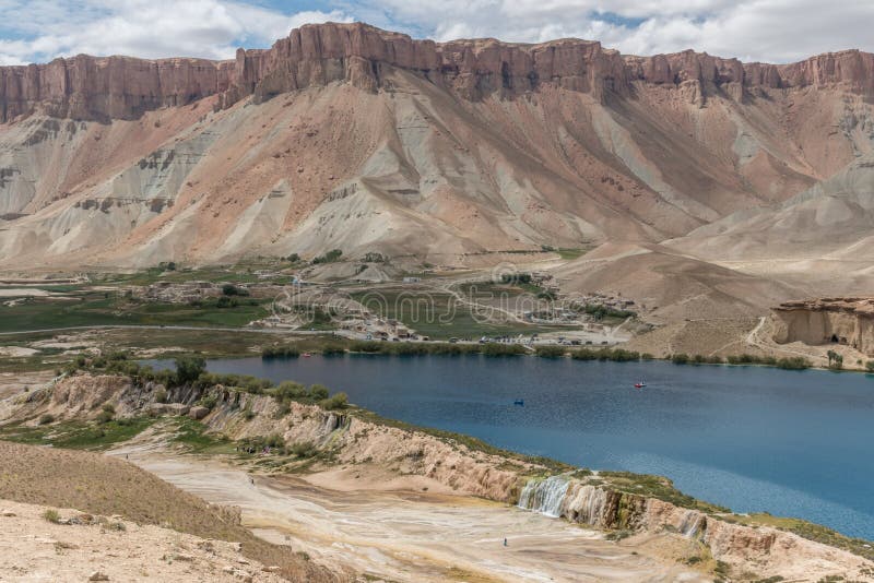 Lake Band-e-amir in Afghanistan Stock Image - Image of park, band: 67114859