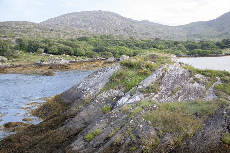 Lake in Beara Peninsula; Cork Stock Image - Image of lake, beara: 64279013