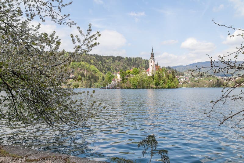 Lake Bled in Slovenia, Spring 2015 Stock Photo - Image of relaxation ...
