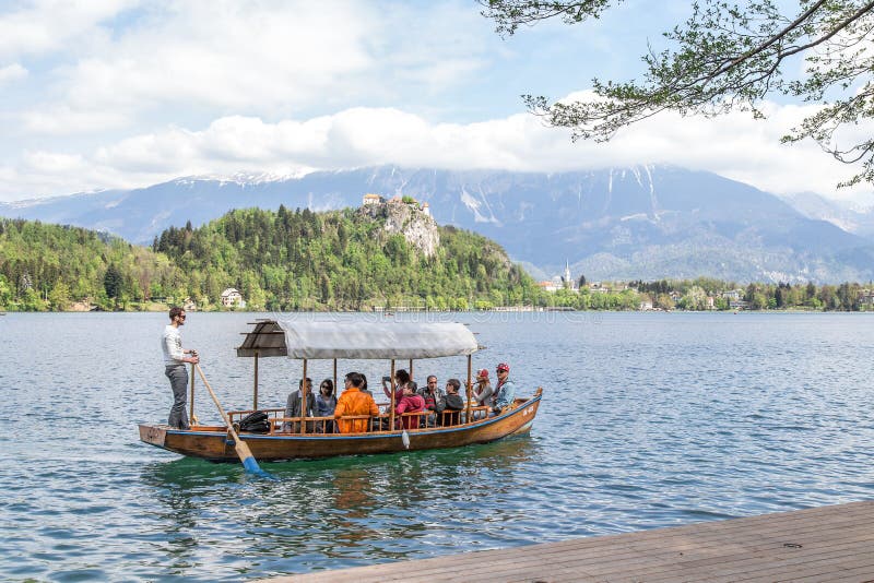 Lake Bled in Slovenia, Spring 2015 Editorial Image - Image of europe ...