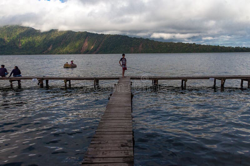 Lake Bratan in Bali Indonesia Editorial Stock Image - Image of view ...