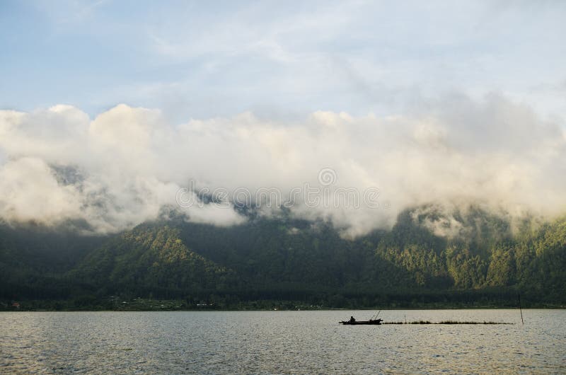 Lake Bratan in Bali Indonesia Editorial Stock Image - Image of view ...